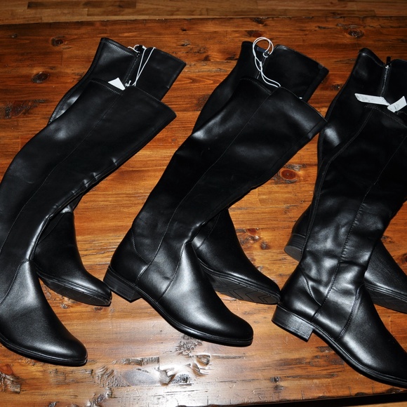 a new day | Shoes | New A New Day Black Breanna Otk Riding Boots | Poshmark